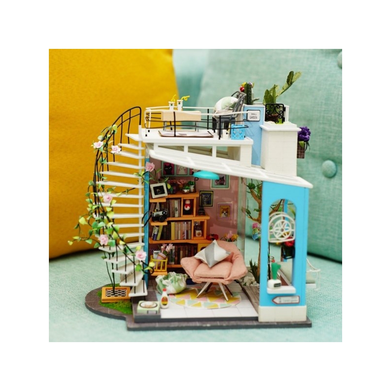 3D konstruktorius - Miniatiurinis namas Loftas